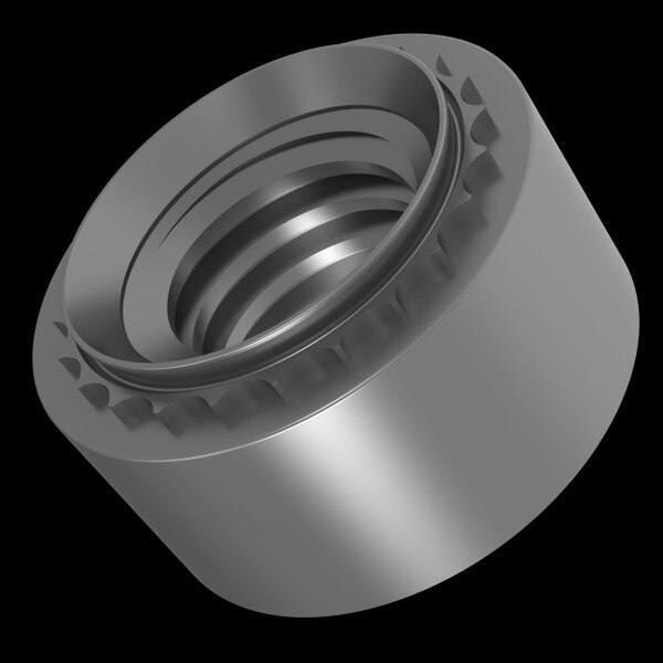 HNL-M6-LZ PEM Standard Profile Nut for Sheet Metal