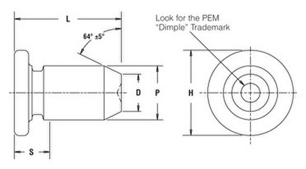 MPP-2MM-4 microPEM® Fastener