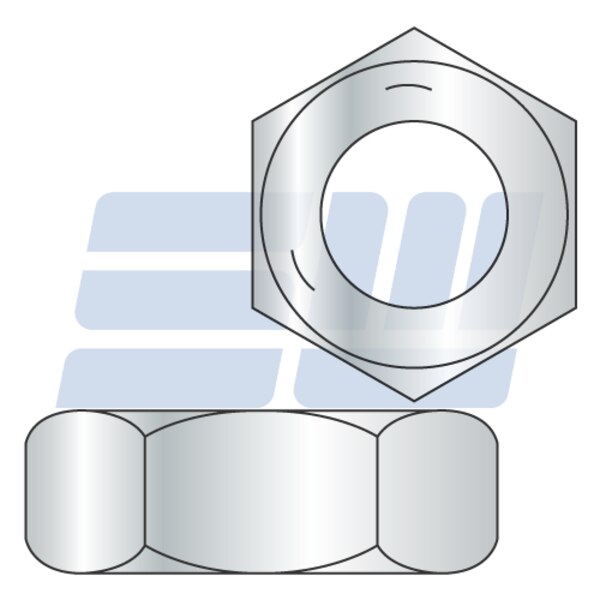 5/16-24 Hex Jam Nut Steel Zinc