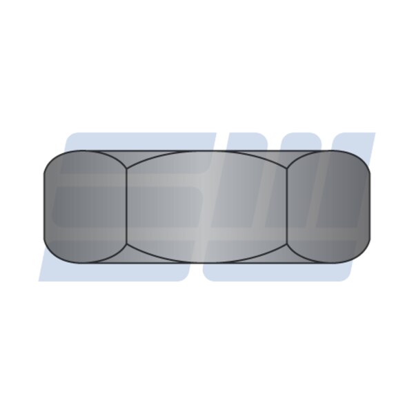 5/16-24 Hex Jam Nut Steel Zinc