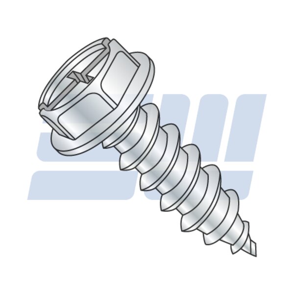 #14-14x3/4" Phillips Indented Hex Washer Type-AB Self-Tapping Screw ...